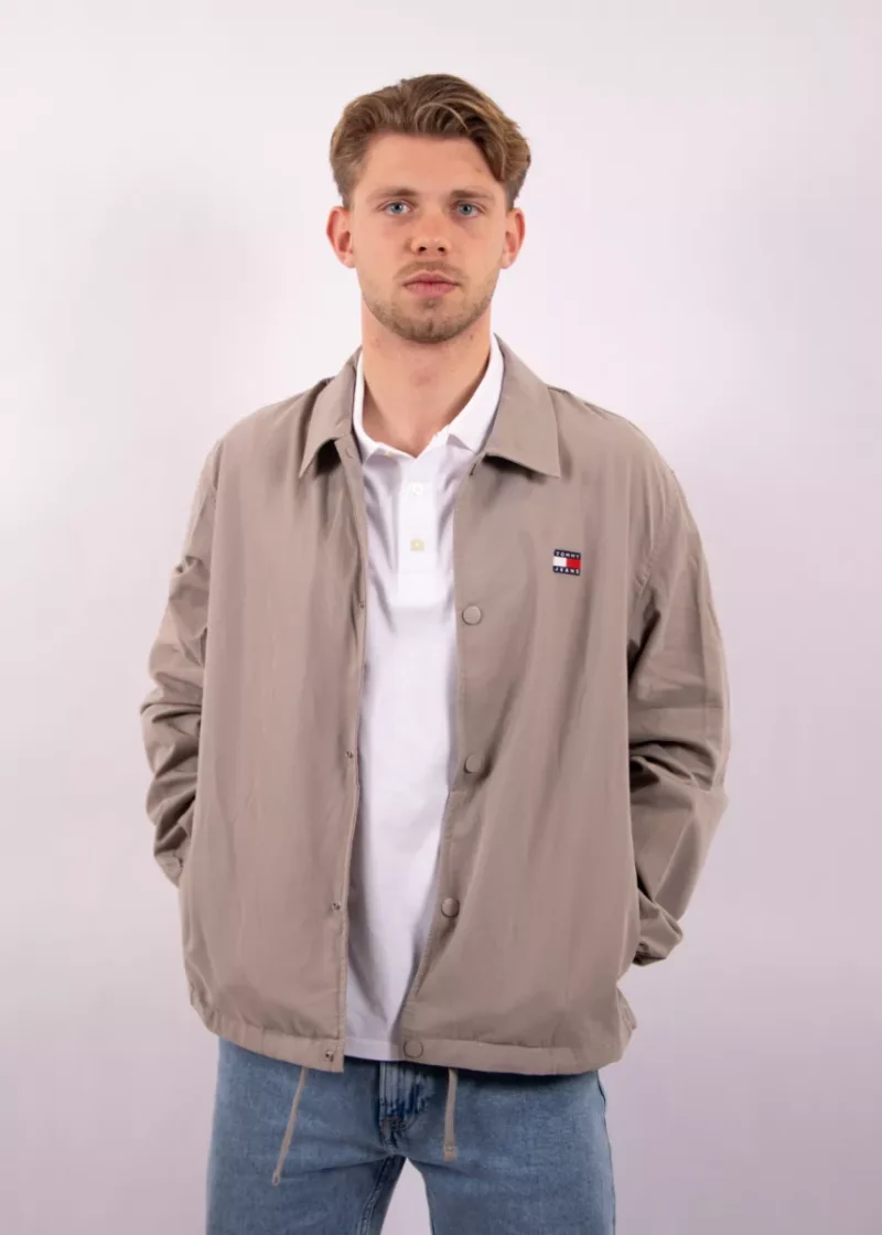 Tommy Jeans Sport Overshirt Zand (pke )